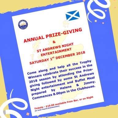 Annual Prize Giving - Bridge of Allan Golf Club